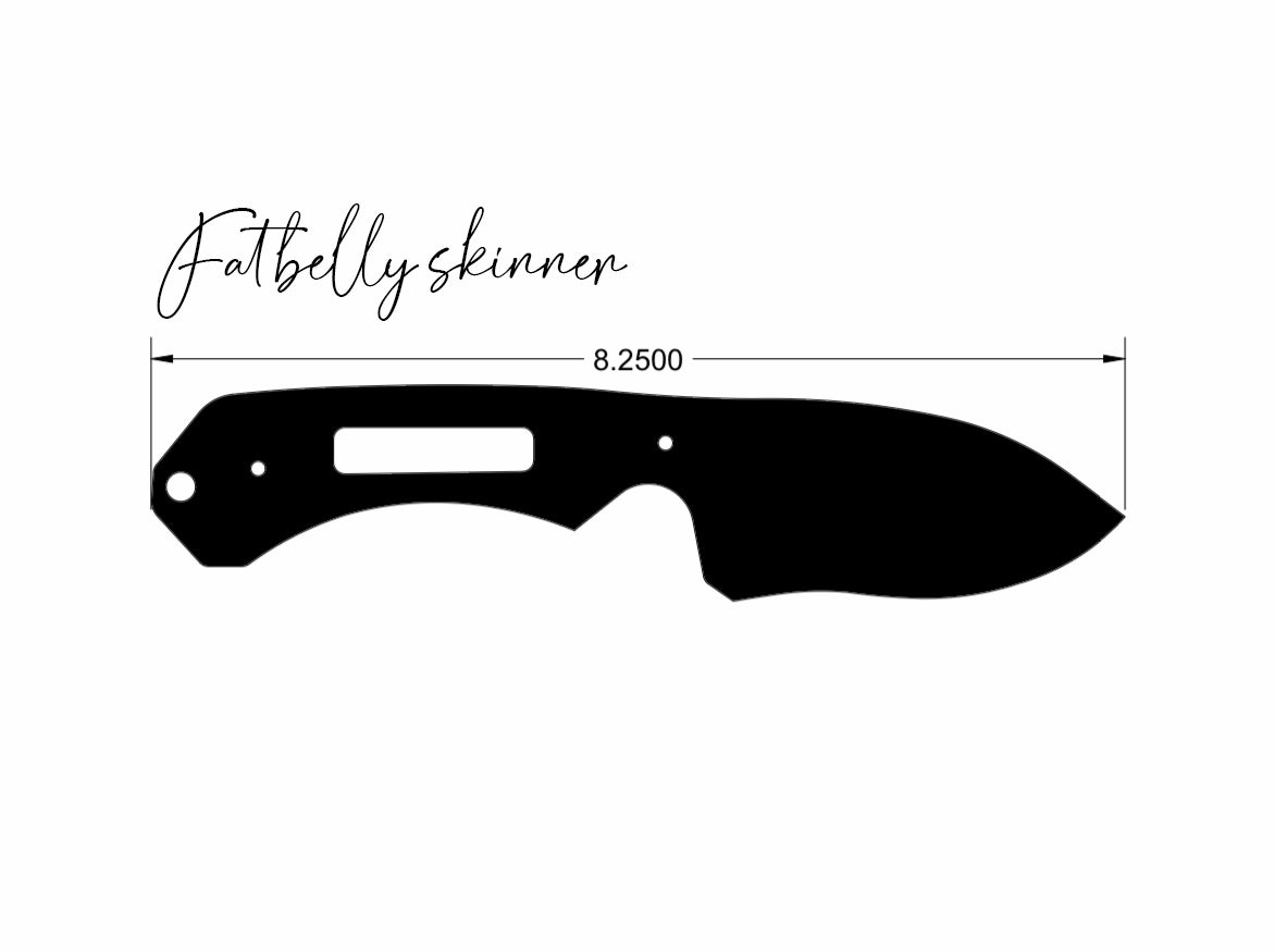CUSTOM | Fat Belly Skinner* – Bos Knives