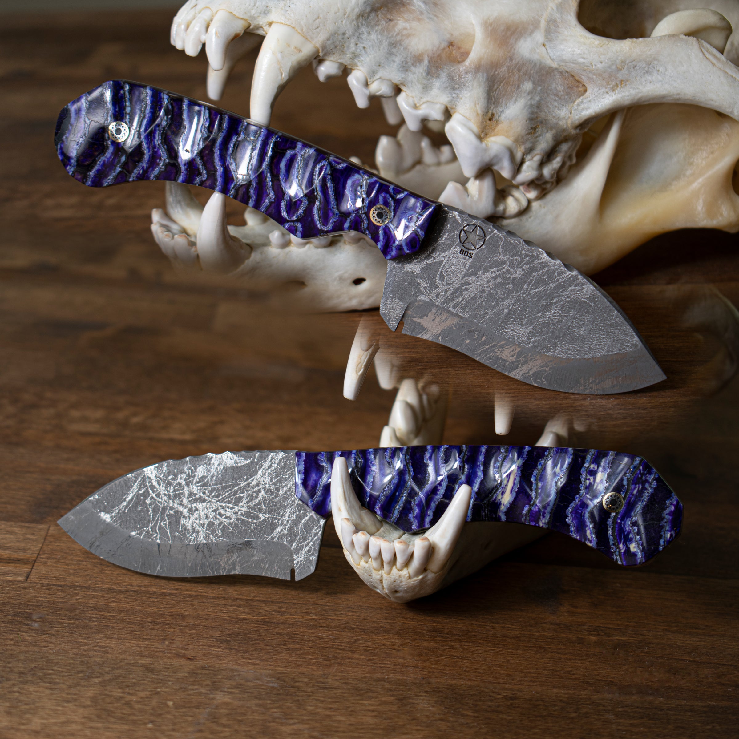 DROP! FAT BELLY SKINNER -MAMMOTH – Bos Knives